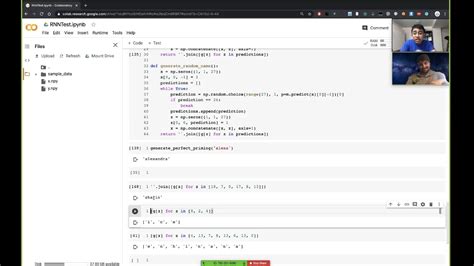 live coding implementing a name generator char rnn from scratch feat omer kamal youtube