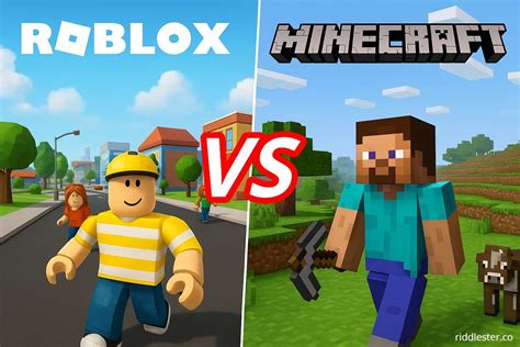 Roblox Vs Minecraft Which Game Should You Choose Riddlester
