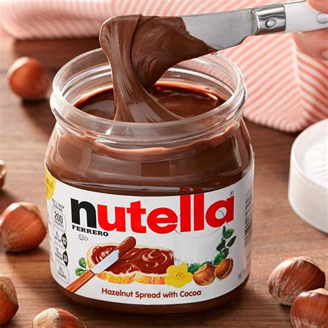 Nutella Chocolate Hazelnut Spread Perfect Topping For Pancakes 265 Oz