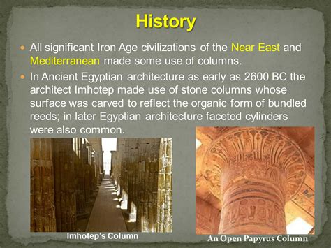 Evolution Of The Columns Pdf