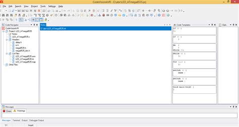 cara membuat program led menggunakan avr gammafis blog