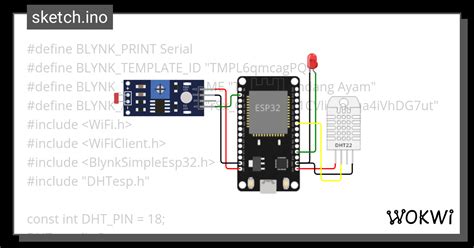 Tugas Topik 8kandang 1 Wokwi Esp32 Stm32 Arduino Simulator