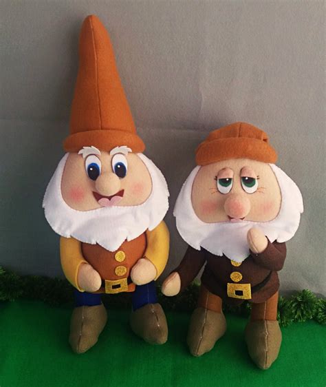 Kit Sete Anões Em Feltro Elo7 Produtos Especiais