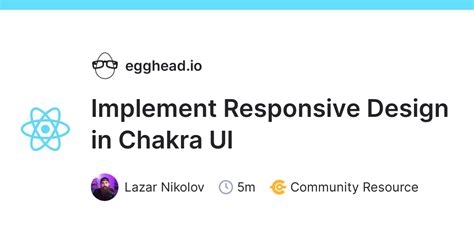 Implement Responsive Design In Chakra Ui