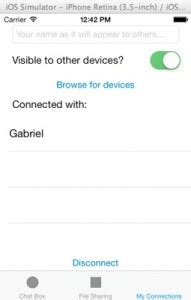 Understanding Multipeer Connectivity Framework In IOS 7 Part 1