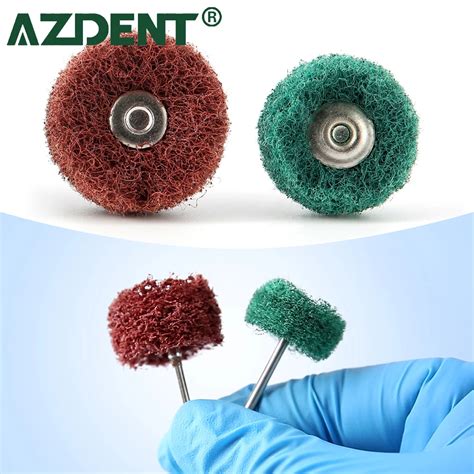 18pcs Azdent Dental Polishing Brush Set Kits Ceramic Porcelain Grinding