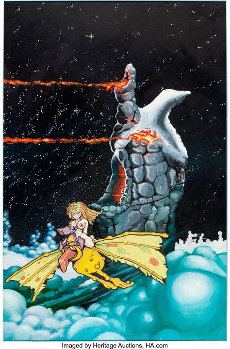 Vaughn Bodé And And Larry Todd Lizard And Chick Fantasy Castle Lot 93177 Heritage Auctions