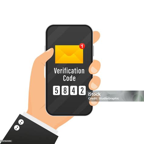 Verification Code Password Secure Notification Login Confirmation Or Sms With Push Code Message