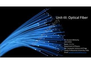 Fiber Optics Pdf