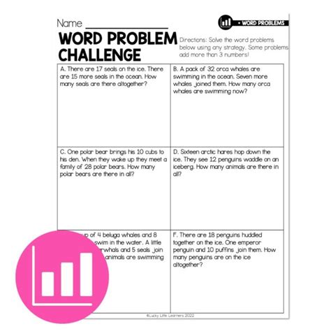 Lucky To Learn Math Addition Word Problems Lesson 210