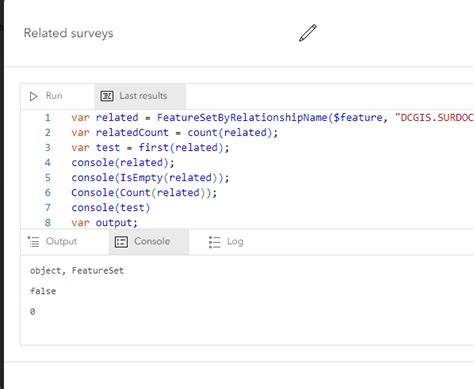 solved arcade expressions and related records count not w esri