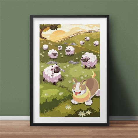 Yamper And A Flock Of Wooloo In My Room Rpokemonswordandshield