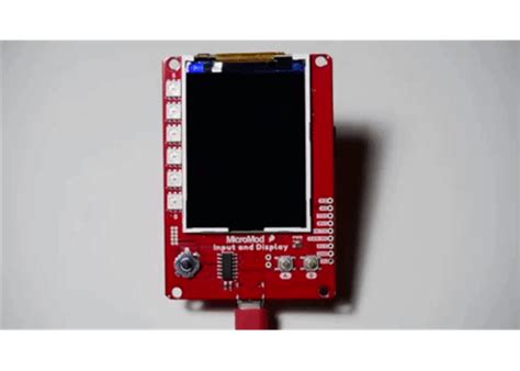 Sparkfun Micromod Input And Display Carrier Board