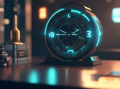Premium Ai Image Clock Ai Generative Ai