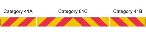 Cat 161 Rear Marking Kit Class 400 Reflective Australia