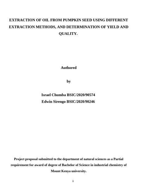 Proposal Project 4 1[2 Pdf Chemistry