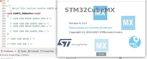 Solved Dct Issue Missing Hal Interrupt Handler For Usart