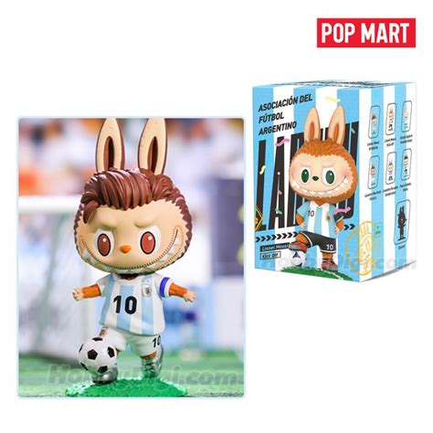 Pop Mart Blind Box Labubu Argentina Football Star Series Lionel