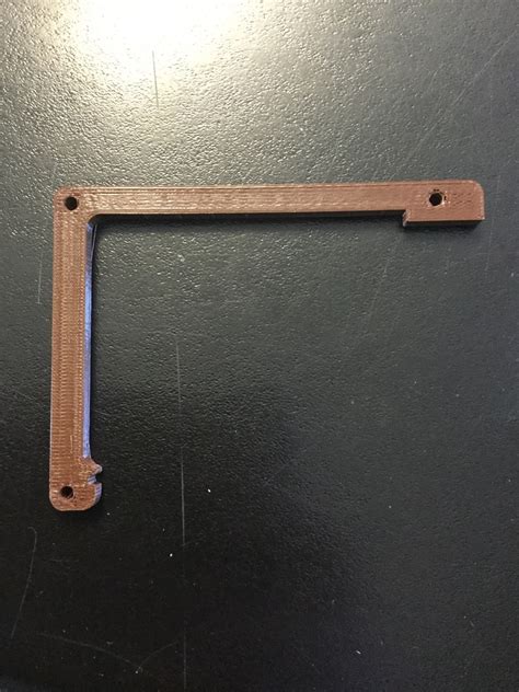 Free 3d File L Shape Piece To C4 Labs Zebra Wood Case For Raspberry Pi