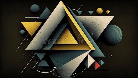 Abstract Design With Doodles And Various Shapes Modern Art Isolated Minimalistic Geometric