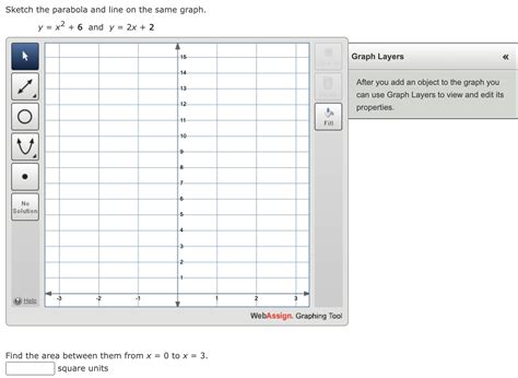 Solved Sketch The Parabola And Line On The Same Graph Yx26 And Y2