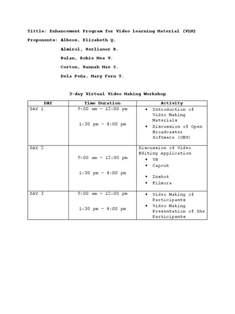 Enhancement Program Pdf