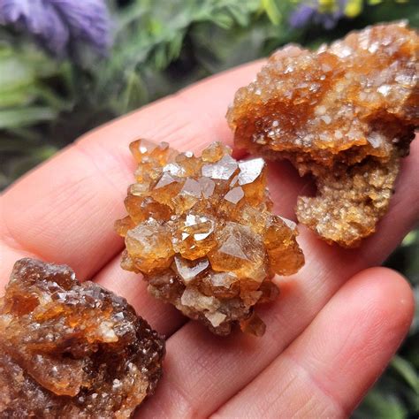 Untreated Citrine Cluster Raw Moroccan Citrine Crystal Natural
