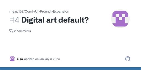 Digital Art Default Issue Meap ComfyUI Prompt Expansion GitHub