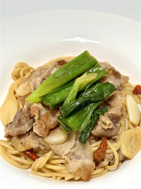 한식퓨전 대패삼겹살 파스타 레시피