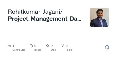 Github Rohitkumar Jagani Project Management Dashboard