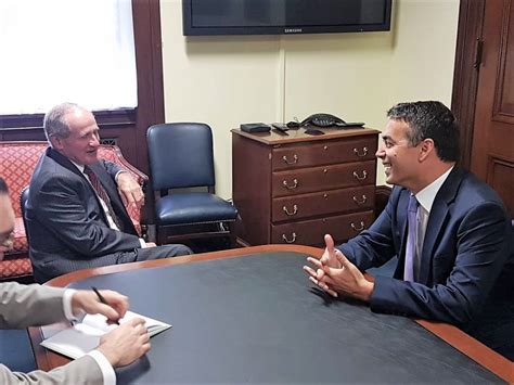 Средби на министерот Димитров во Белата Куќа и Сенатот • Webohrid