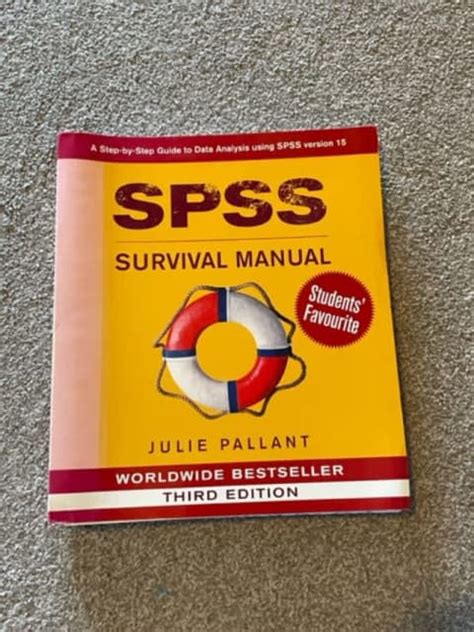 Spss Survival Manual A Step By Step Guide To Data Analysis Using Spss Textbooks Gumtree