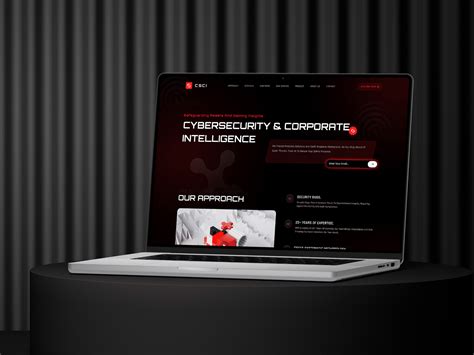 Csci Group Blockchain Security Website Behance