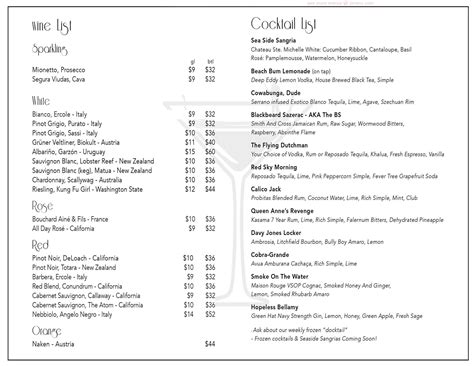 Online Menu Of Bacari Social Restaurant Westbrook Connecticut 06498