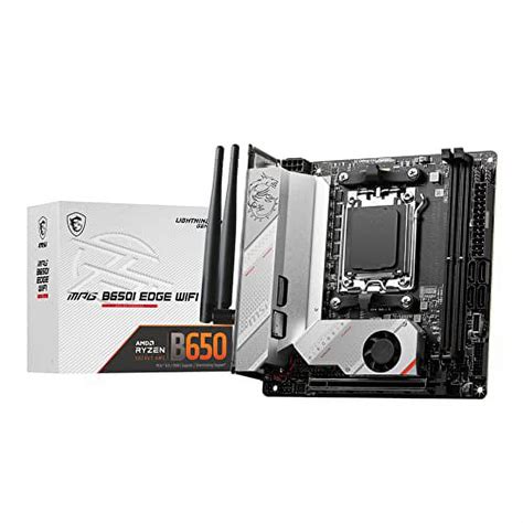 Msi Mpg B650i Edge Wifi Motherboard Mini Itx Mb5906 Cpu