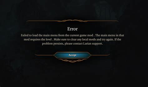 game won t launch after trying to install mods r baldursgate3