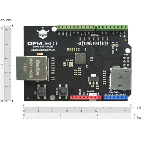 Dfrduino Ethernet Shield V30 W5100s Tuki Mega Ja Micro Sdtä