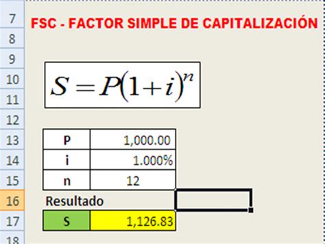 Las 6 FÓrmulas Financieras En Excel Material Educativo