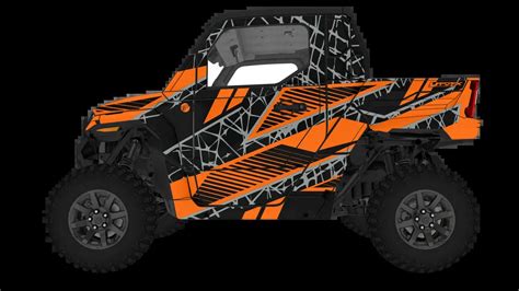 Polaris Utv Wraps Custom Rzr Graphics Polaris Ranger Camo Wrap