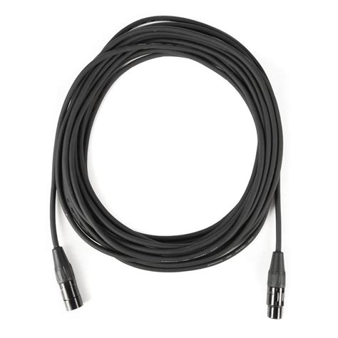 LightmaXX Ultra Series Pin DMX Cable M Black United Kingdom