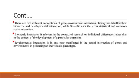Genotype Environment Interaction Pptx Genetics Science