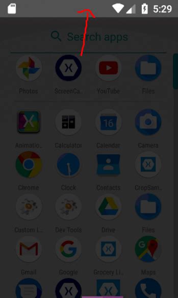 How To Display A View In Full Size On Screen In Xamarin Android Stack Overflow