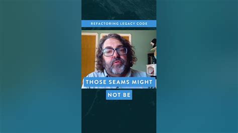 Refactoring Legacy Code Youtube