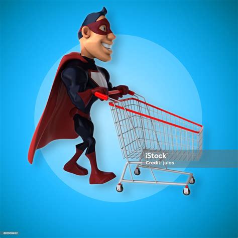 재미있는 슈퍼 히어로 3d 일러스트레이션 3차원 형태에 대한 스톡 사진 및 기타 이미지 3차원 형태 건강한 생활방식 근육질 남자 Istock