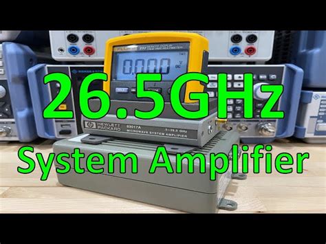 Agilent Microwave Amplifier Stock 69755 1