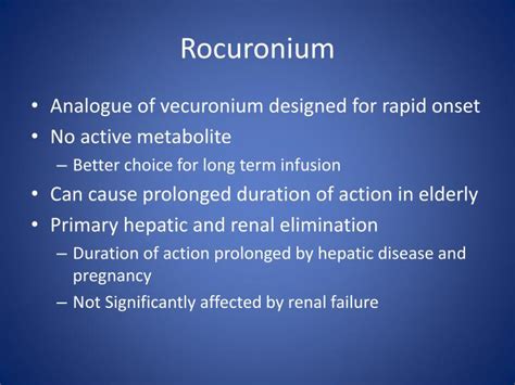 Ppt Neuromuscular Blocking Agents Powerpoint Presentation Id2244577