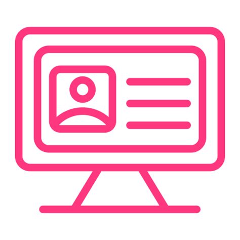 Identity Generic Outline Color Icon
