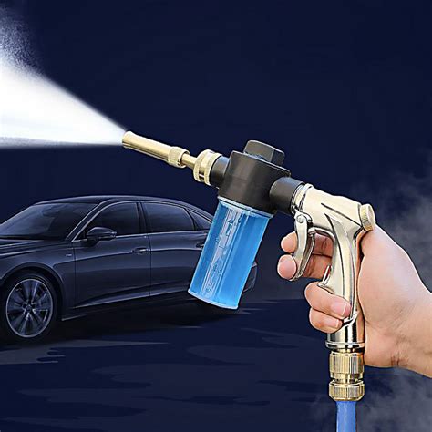 Badu Bg Пистолет за измиване на кола с пяна под високо налягане Washer Lance Сапун Спрей Бутилка