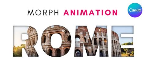 morph animation create animated canva title slides with morph