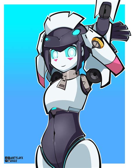 Dia World Flipper World Flipper Absurdres Highres 1girl Android Antylavx Blue Eyes